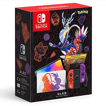 Console Switch Neon Oled Pokemon - Aotek informatique